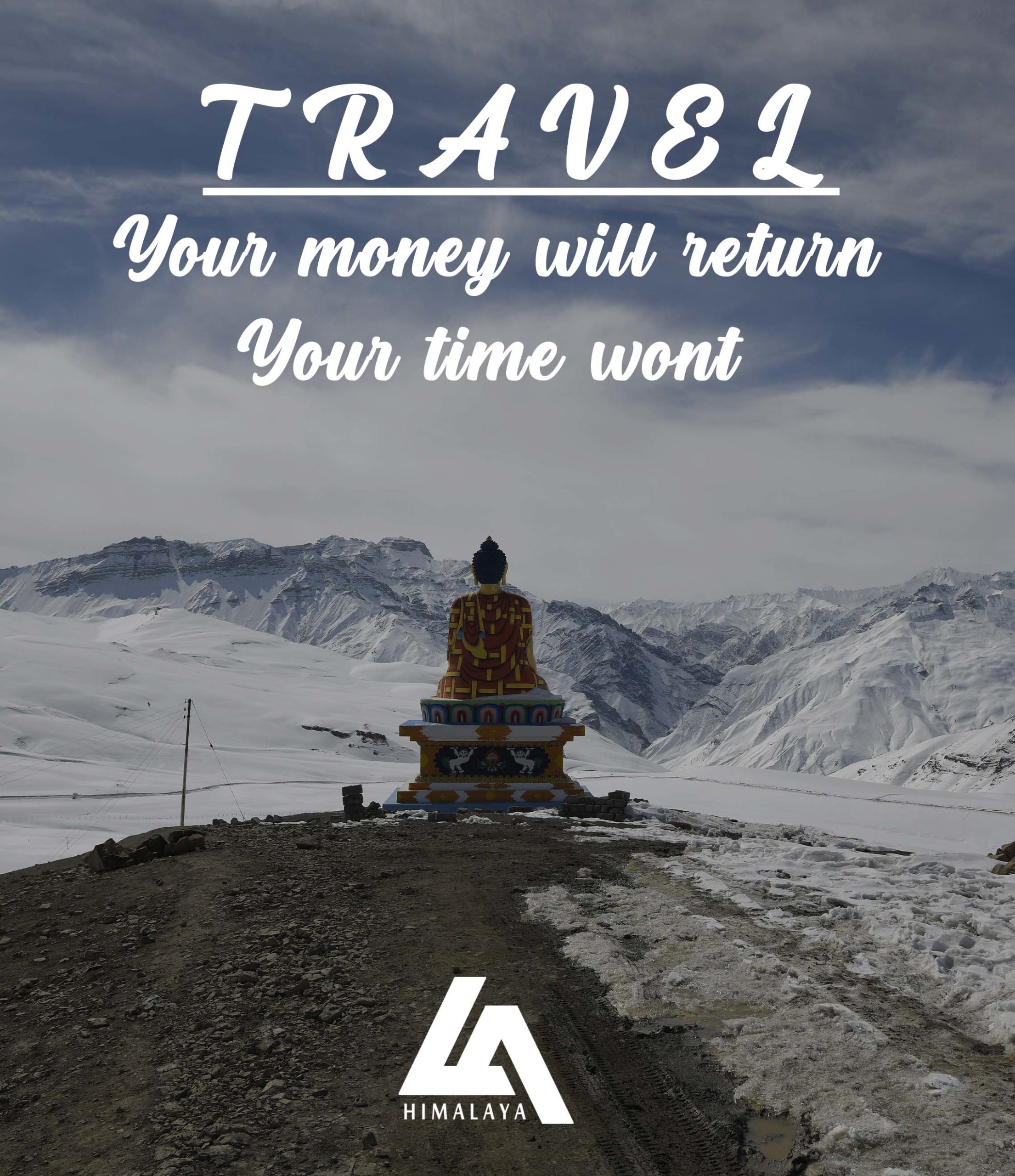 beautiful Spiti valley in winters... - La Himalaya